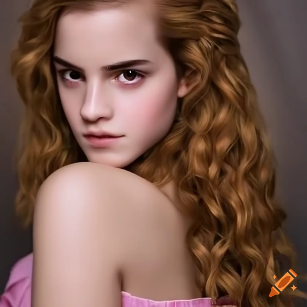Hermione in pajamas with a cute, pretty, sweet, alluring, and ...
