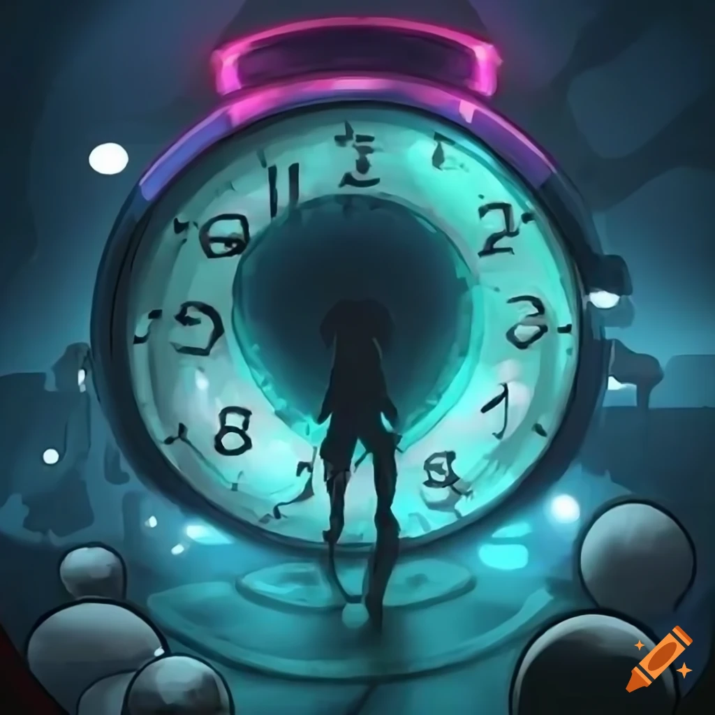 Time chaser game background on Craiyon