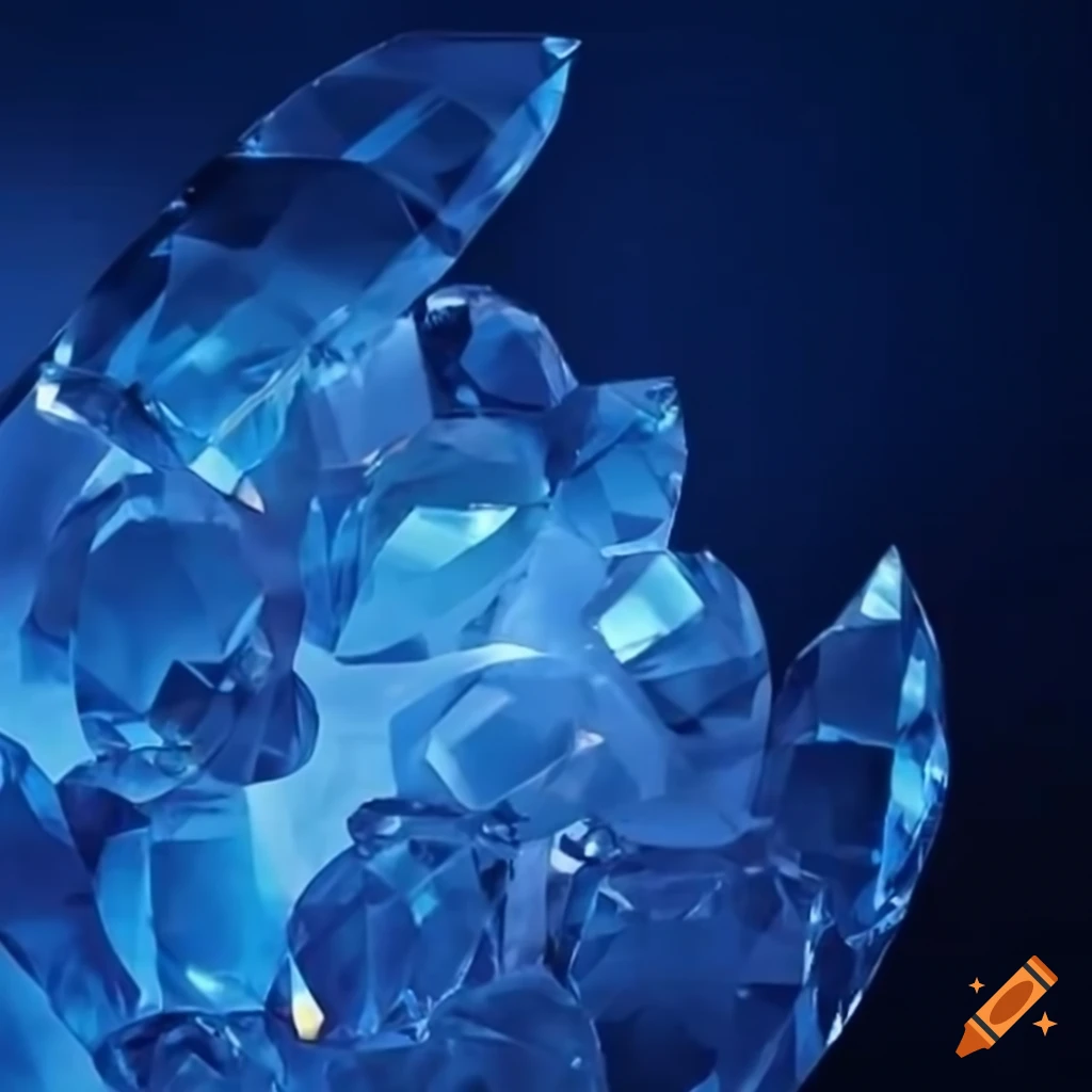 Crystal-clear on Craiyon