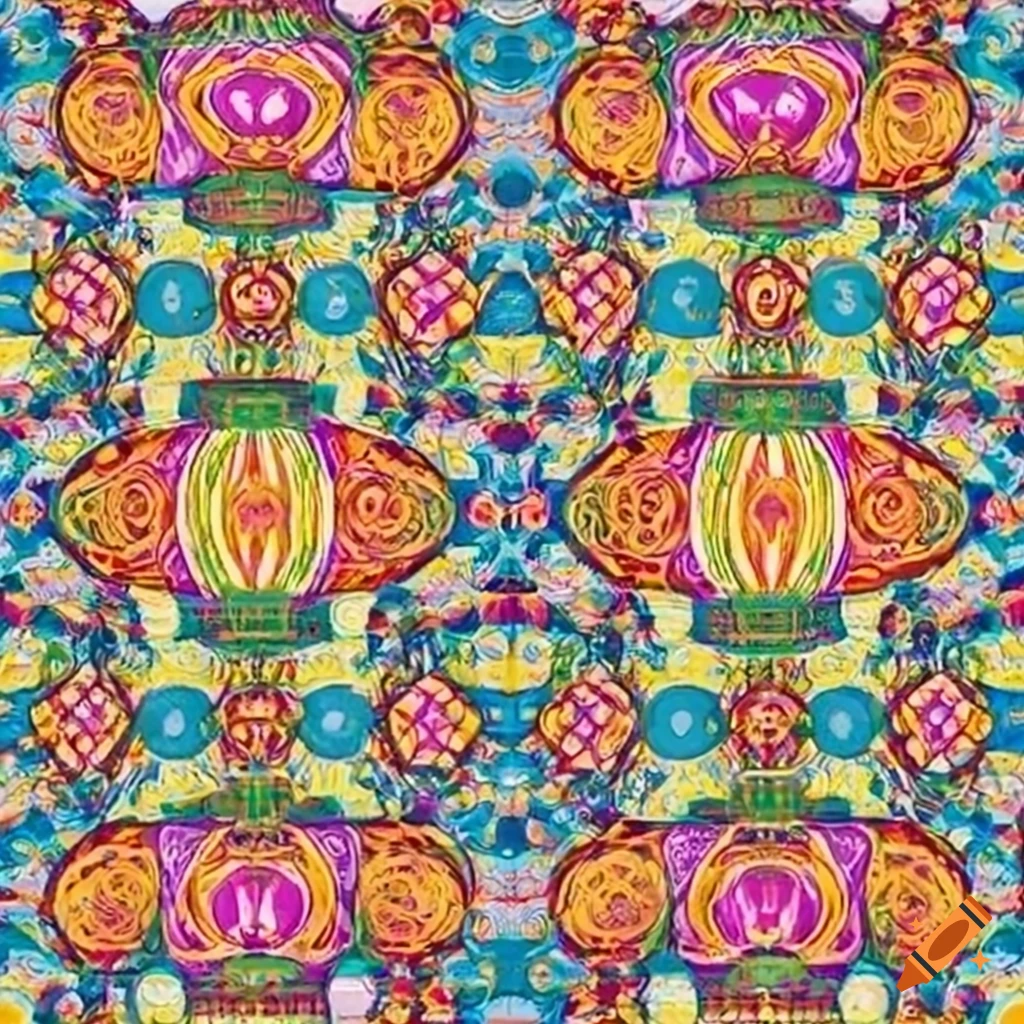 Lantern pattern on Craiyon