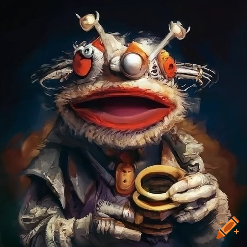 Practical mecha muppets by james gurney on Craiyon