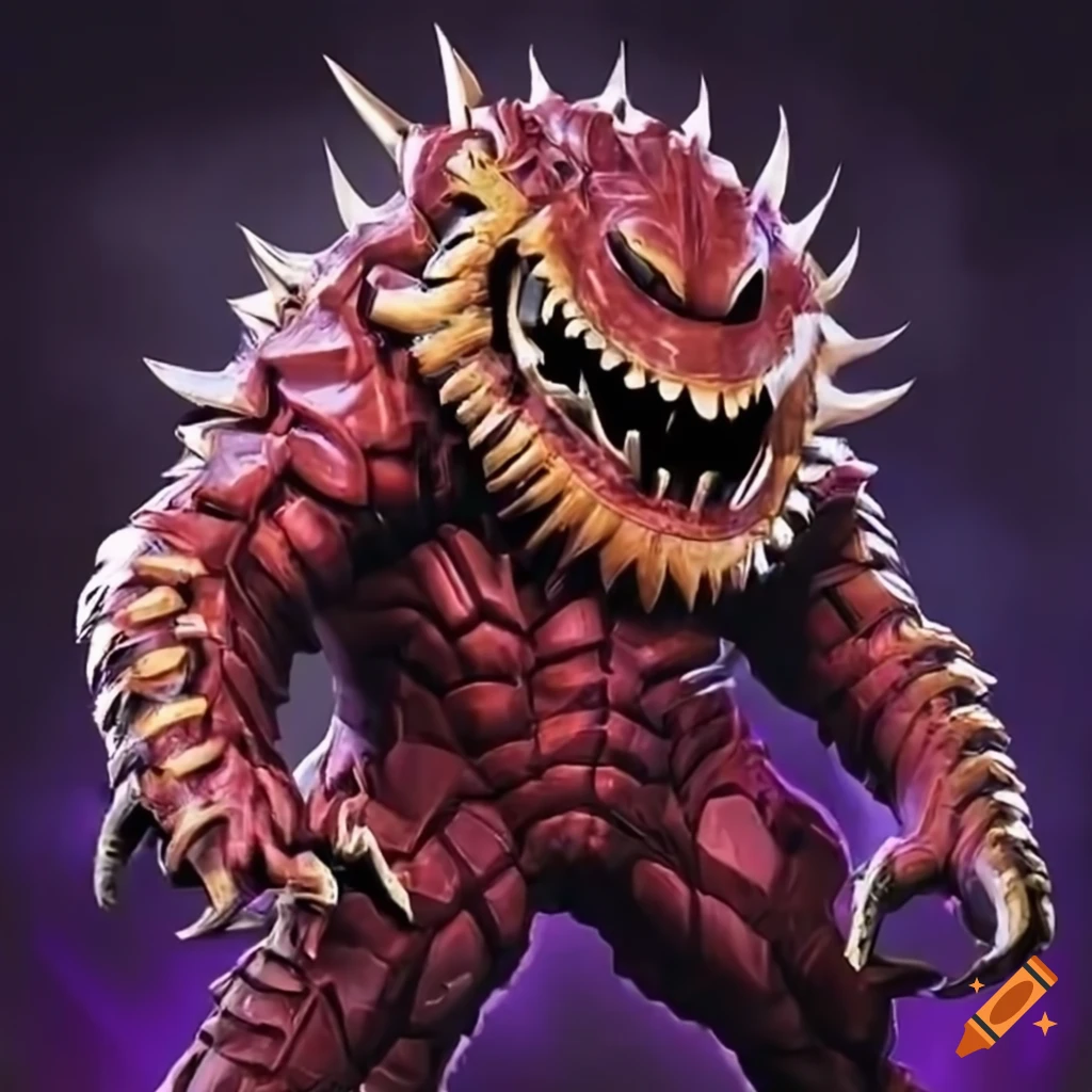 Power ranger monster on Craiyon