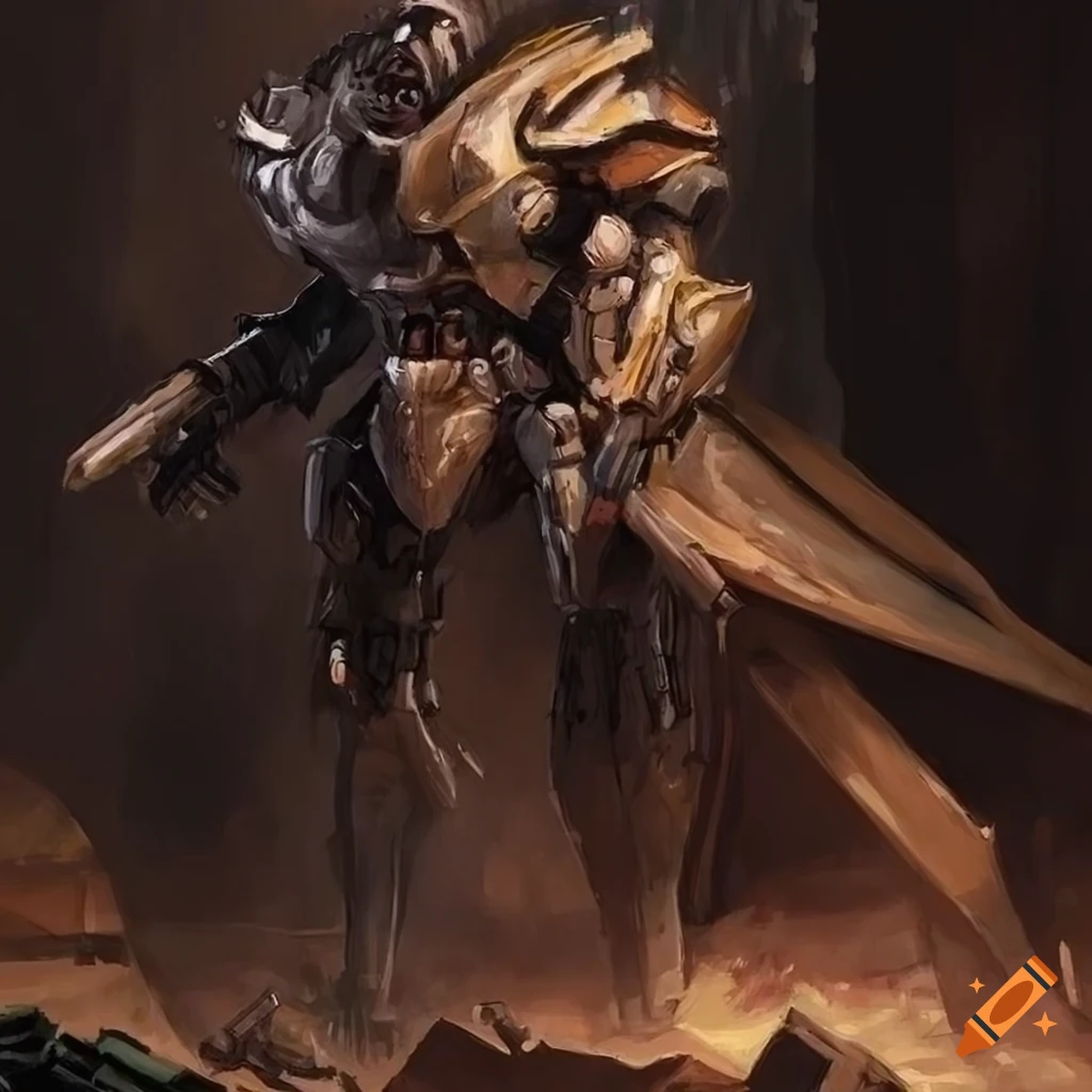 Sleek mecha art by james gurney on Craiyon