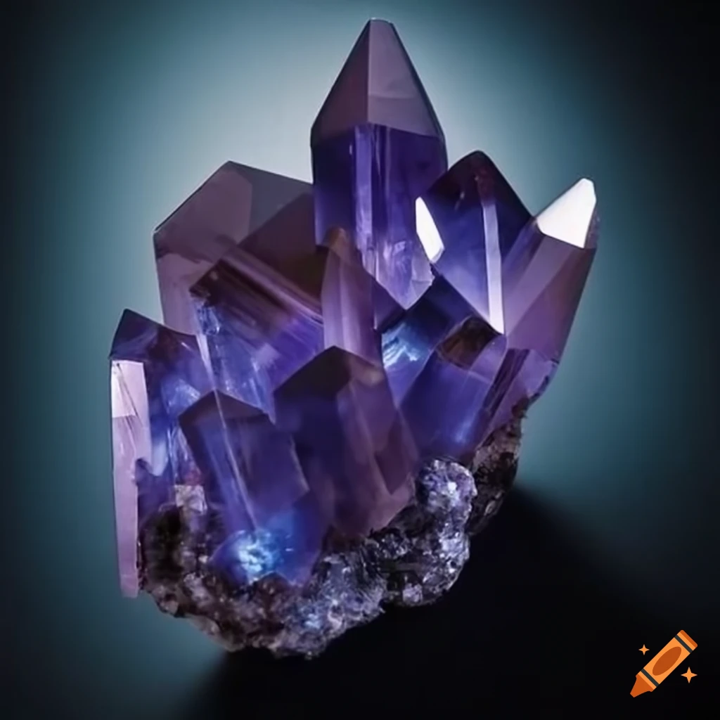 Crystals on Craiyon