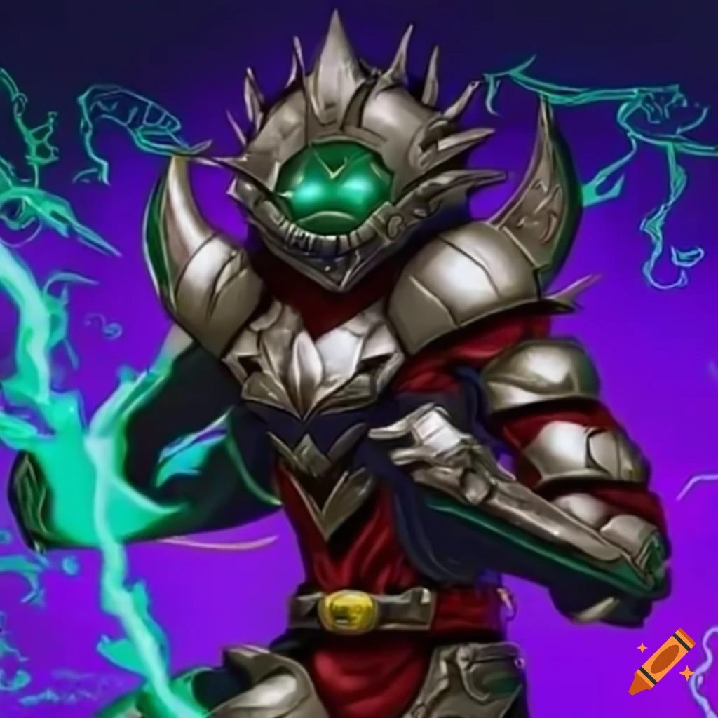 Ecliptor from power rangers on Craiyon