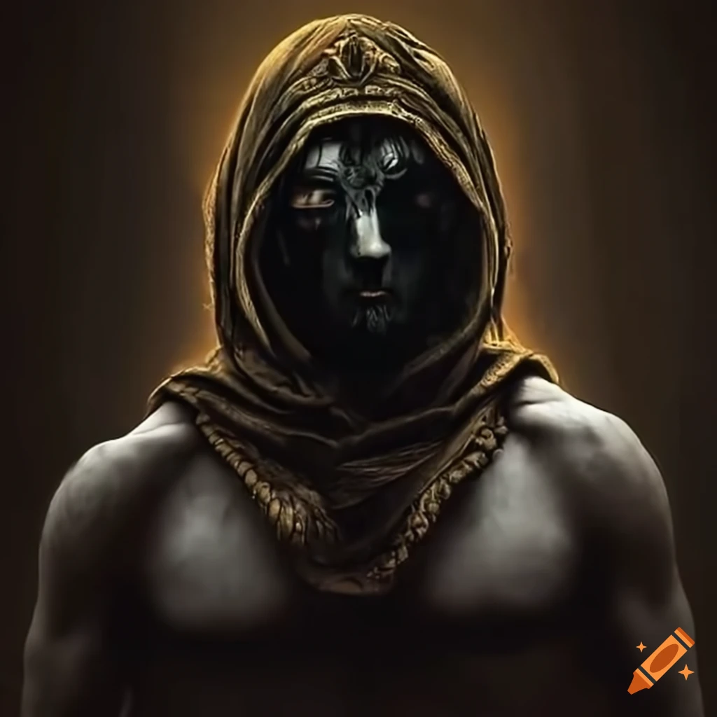 Mysterious warrior walking in the streets of athens on Craiyon