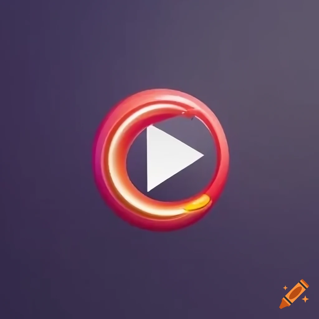 Icon for youtube video time tracker browser extension on Craiyon