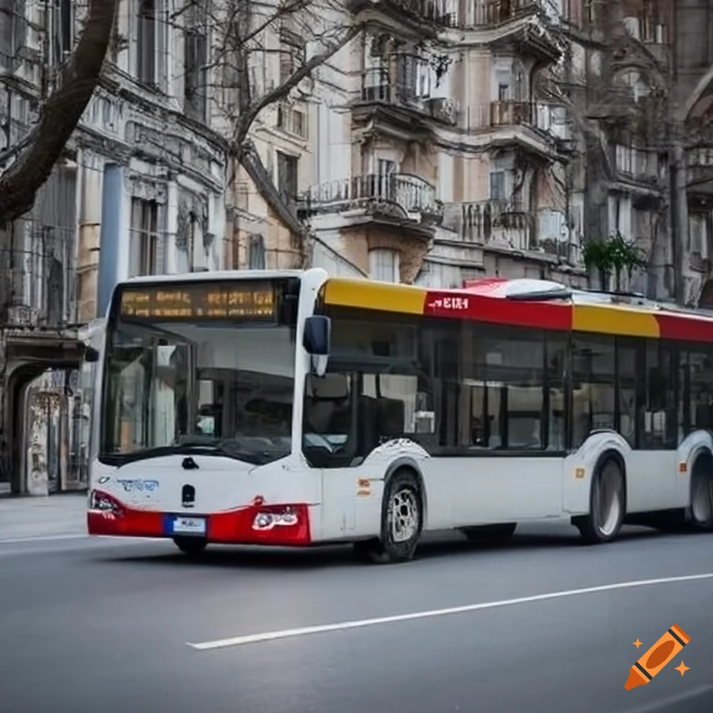 Mercedes benz citaro buses in athens on Craiyon