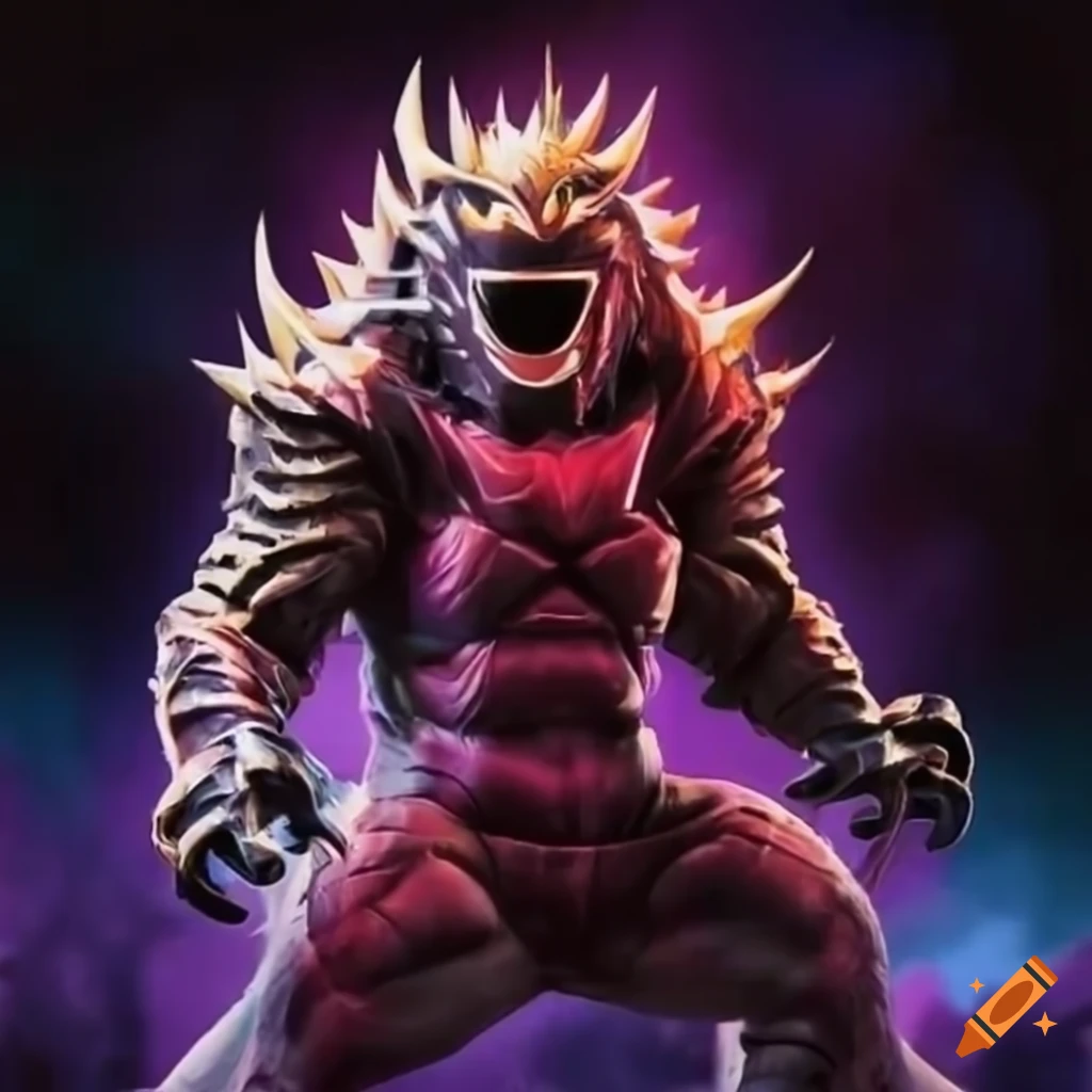 Power ranger monster on Craiyon