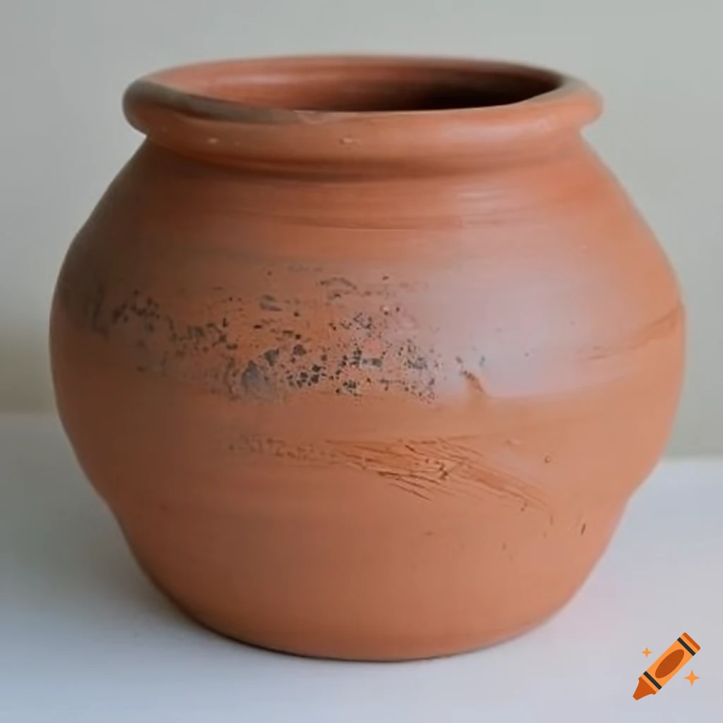 Earthenware jar on Craiyon