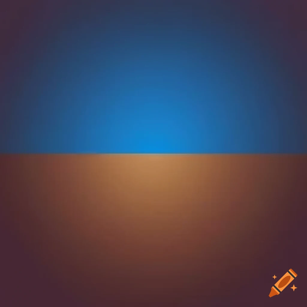 Magnificent blue and brown gradient flag on Craiyon