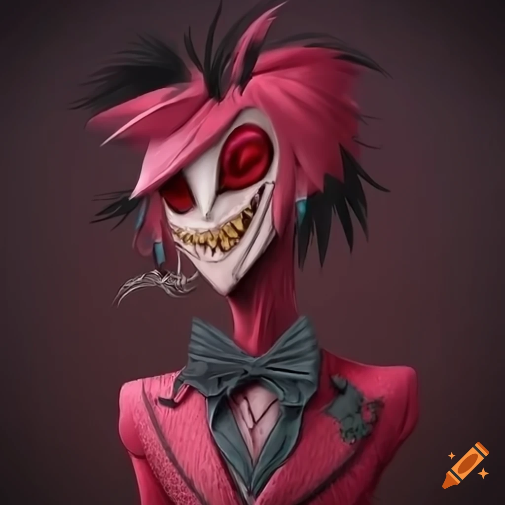 Realistic alastor on Craiyon