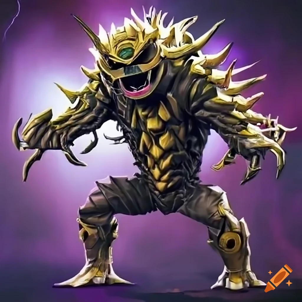 Power ranger monster on Craiyon