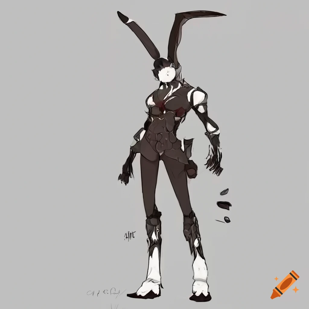 Intricate anime character design with sharp focus and full body ...