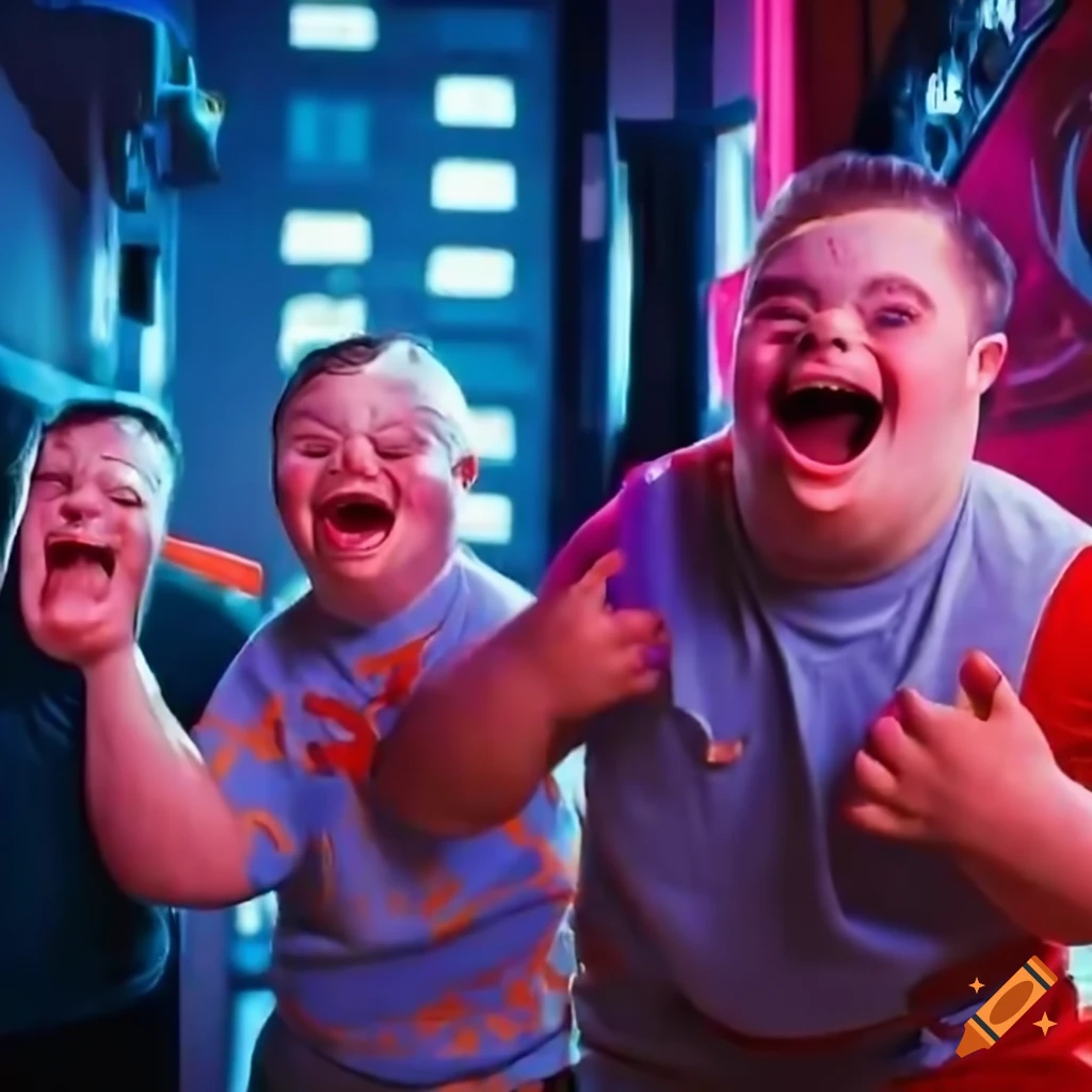Three Men Enjoying A Retro Video Game Arcade On Craiyon three-men-enjoying-a-retro-video-game-arcade-on-craiyon
