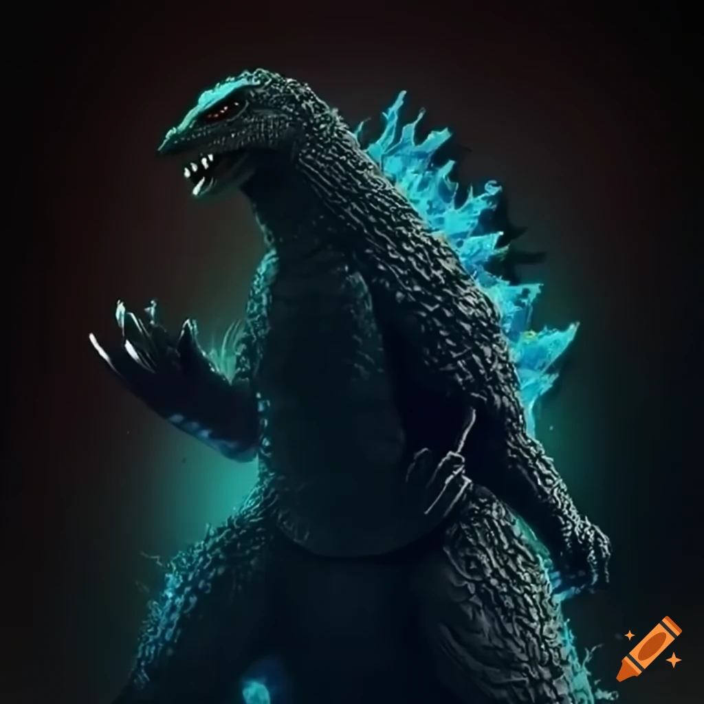 Fourth dimensional godzilla on Craiyon