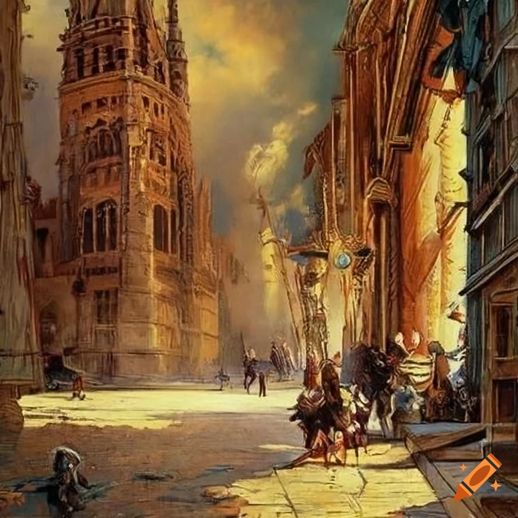 Highly detailed exceptional work poster by james gurney on Craiyon