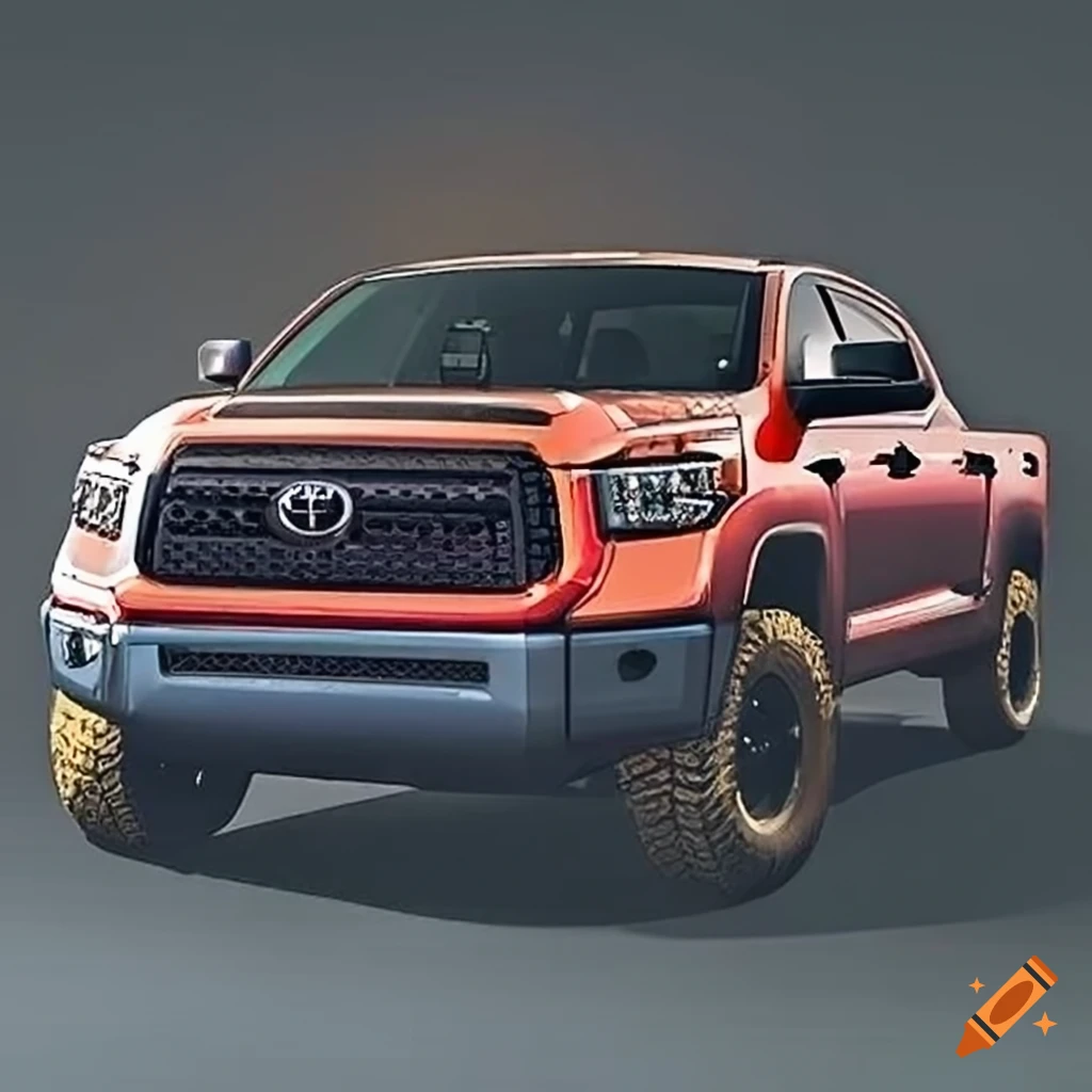 Custom toyota tundra 4x4 decals on Craiyon