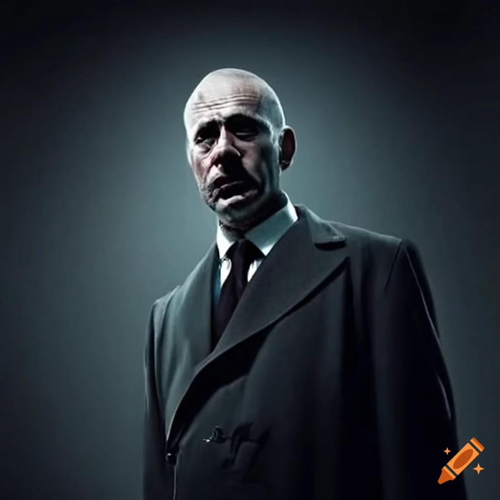 Macduff from macbeth in a mafia suit under the brooklyn bridge on Craiyon