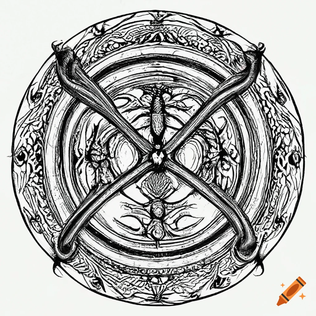 Symbol of the nameless goddess on Craiyon