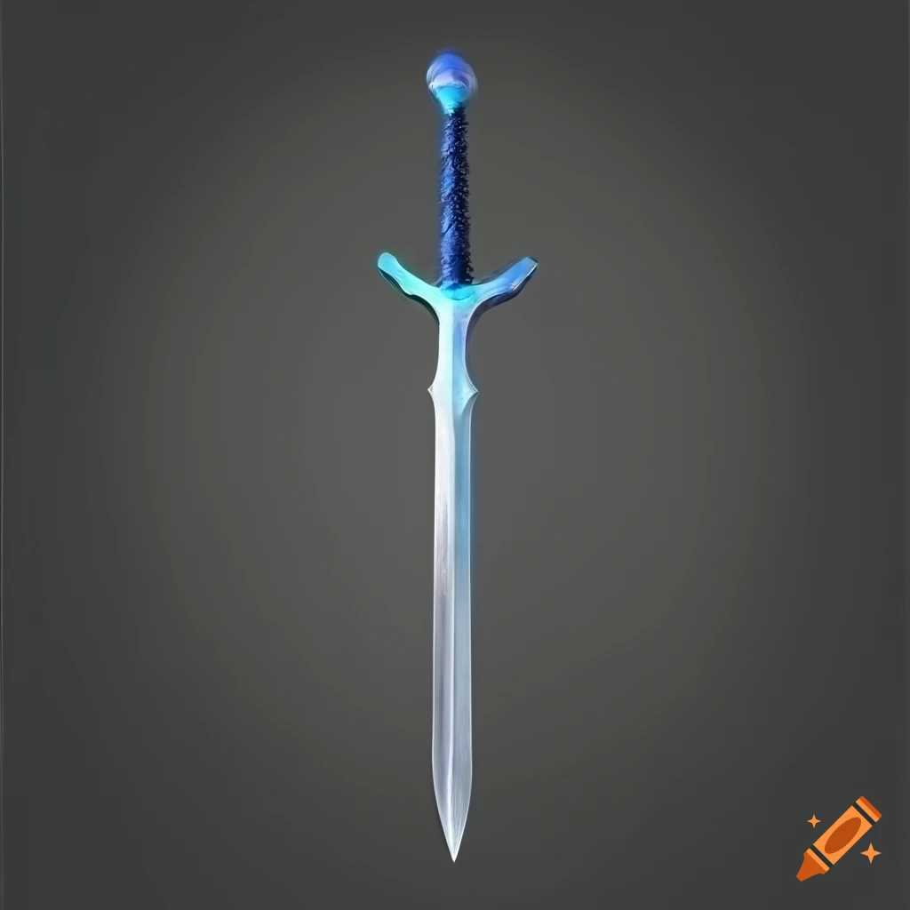 Fantasy long sword on Craiyon