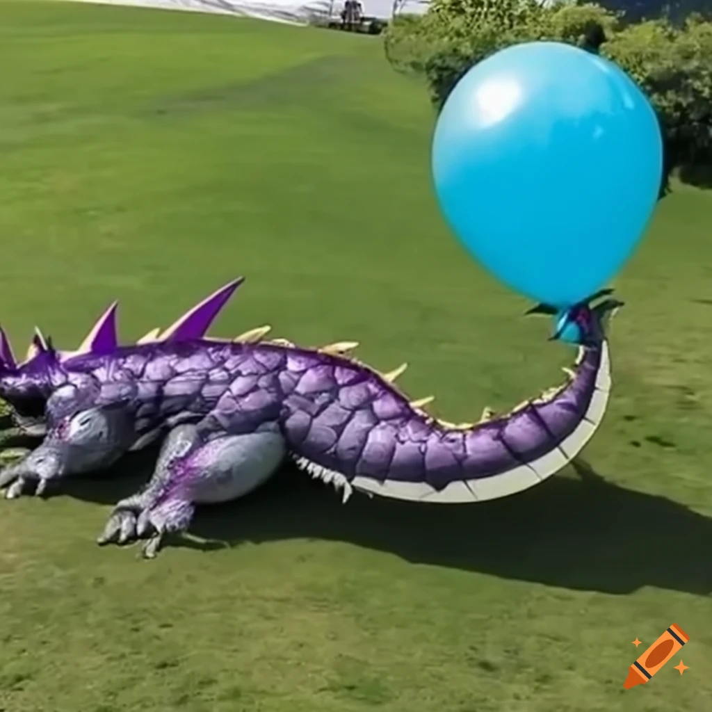 Muscular dragon with inflated muscles on Craiyon