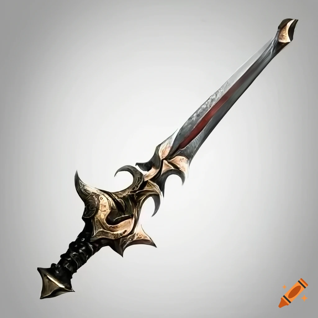 Fantasy sword on Craiyon