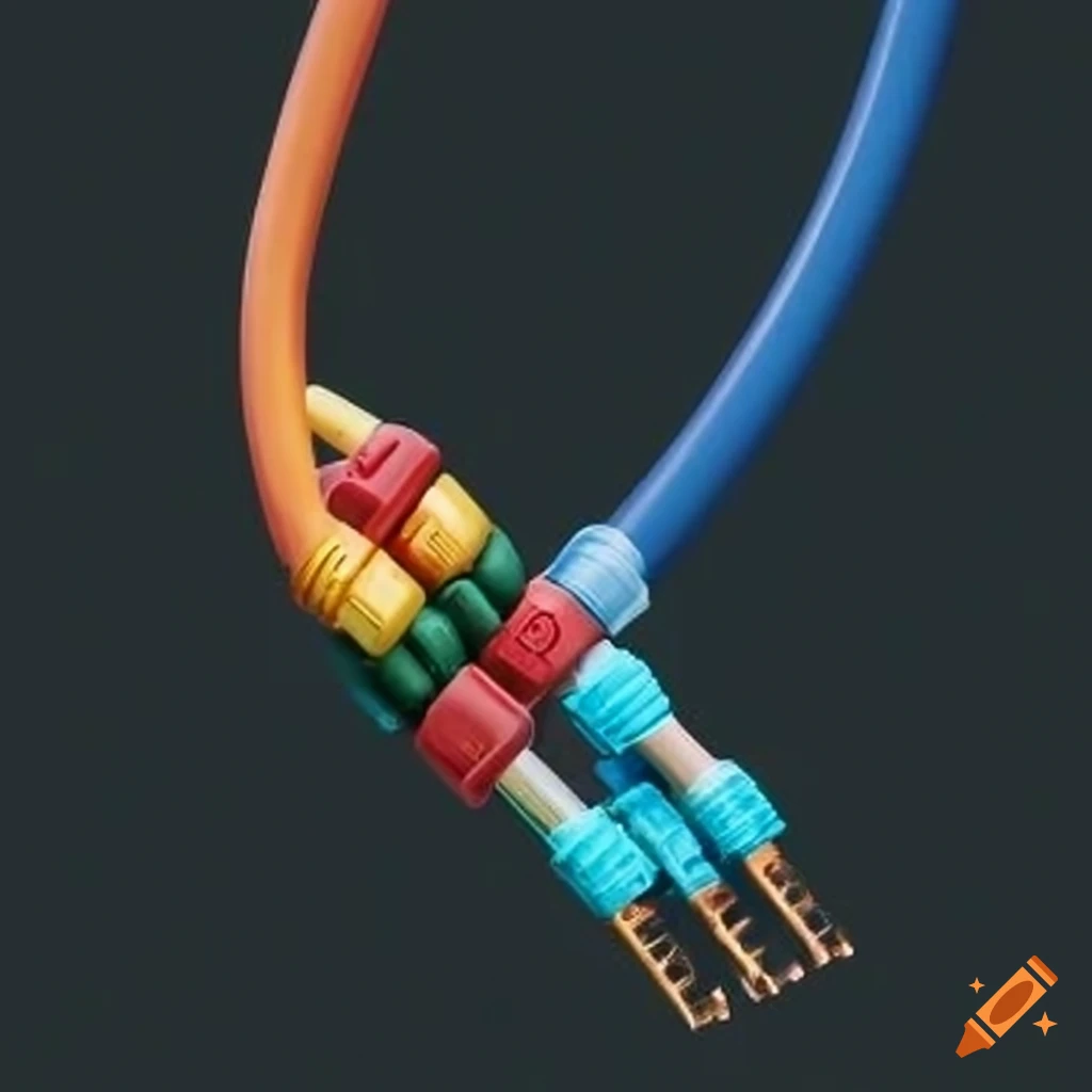 1500-pair telephone cable on Craiyon