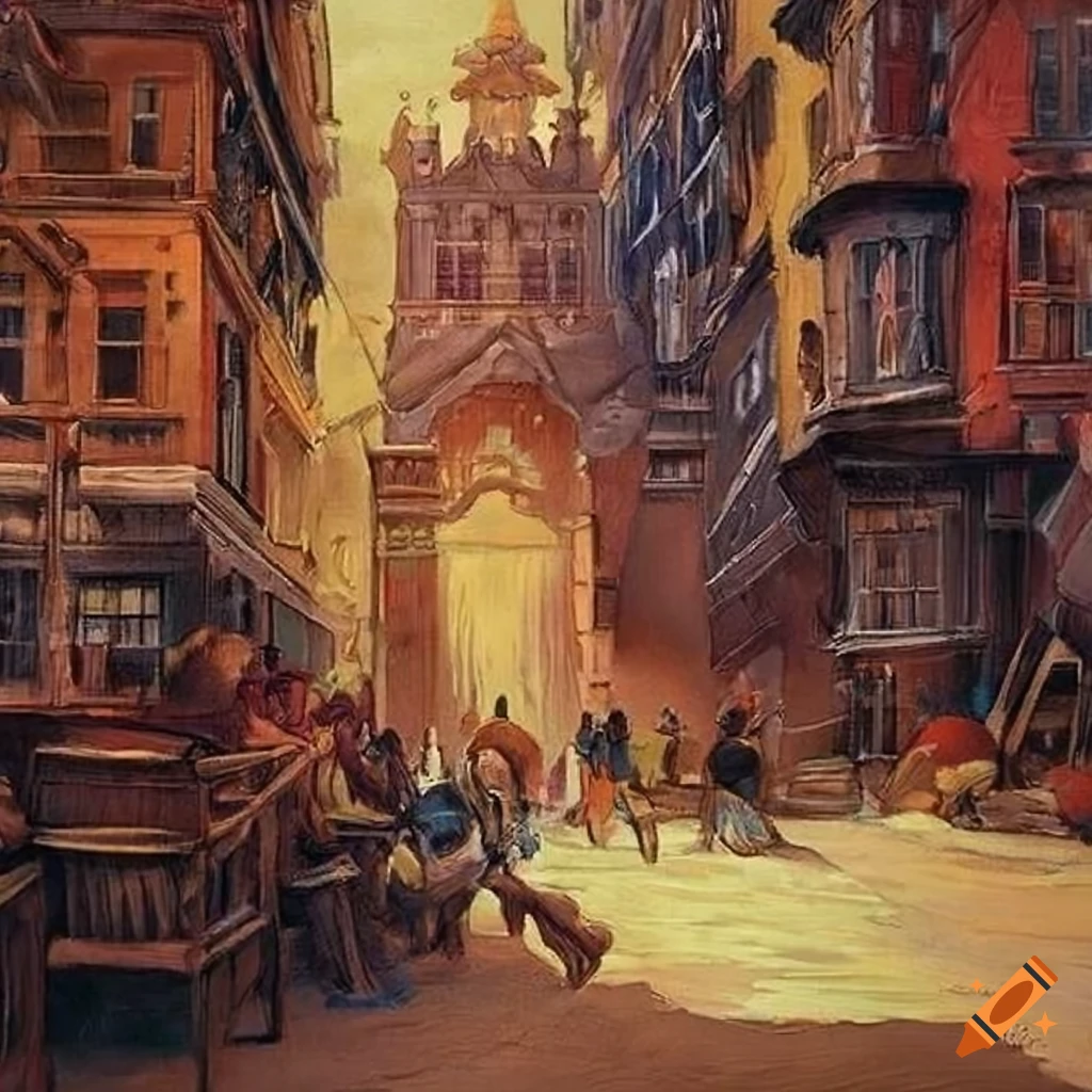 Highly detailed exceptional work poster by james gurney on Craiyon