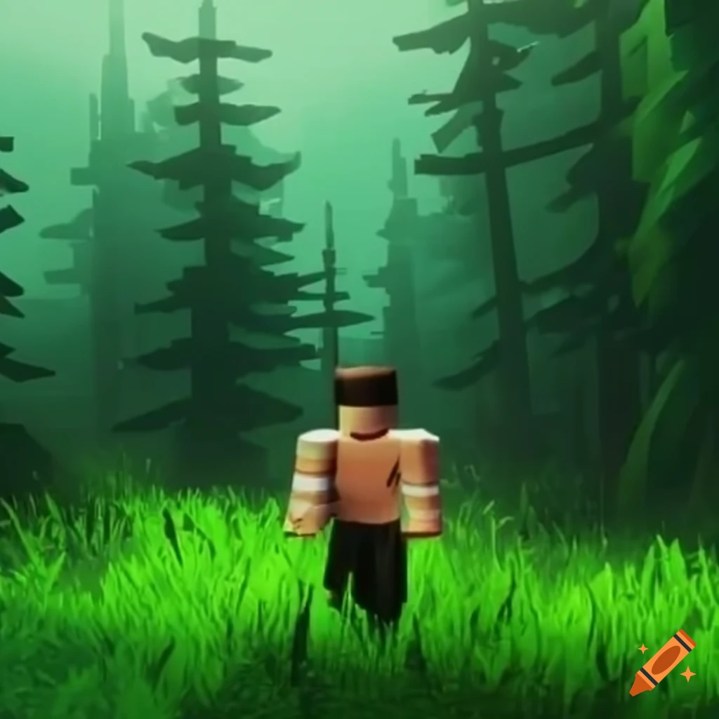 Roblox survival grass thumbnail on Craiyon
