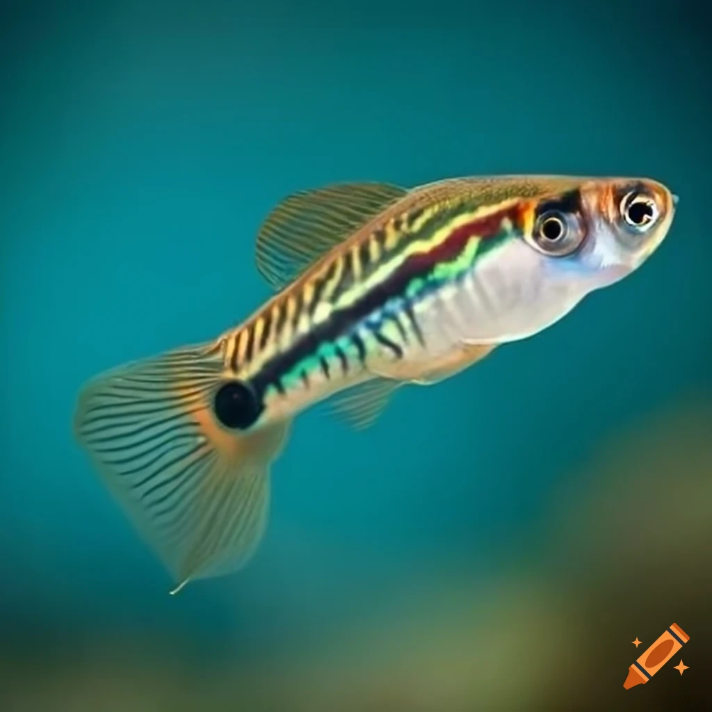 Zebrafish swimming on Craiyon