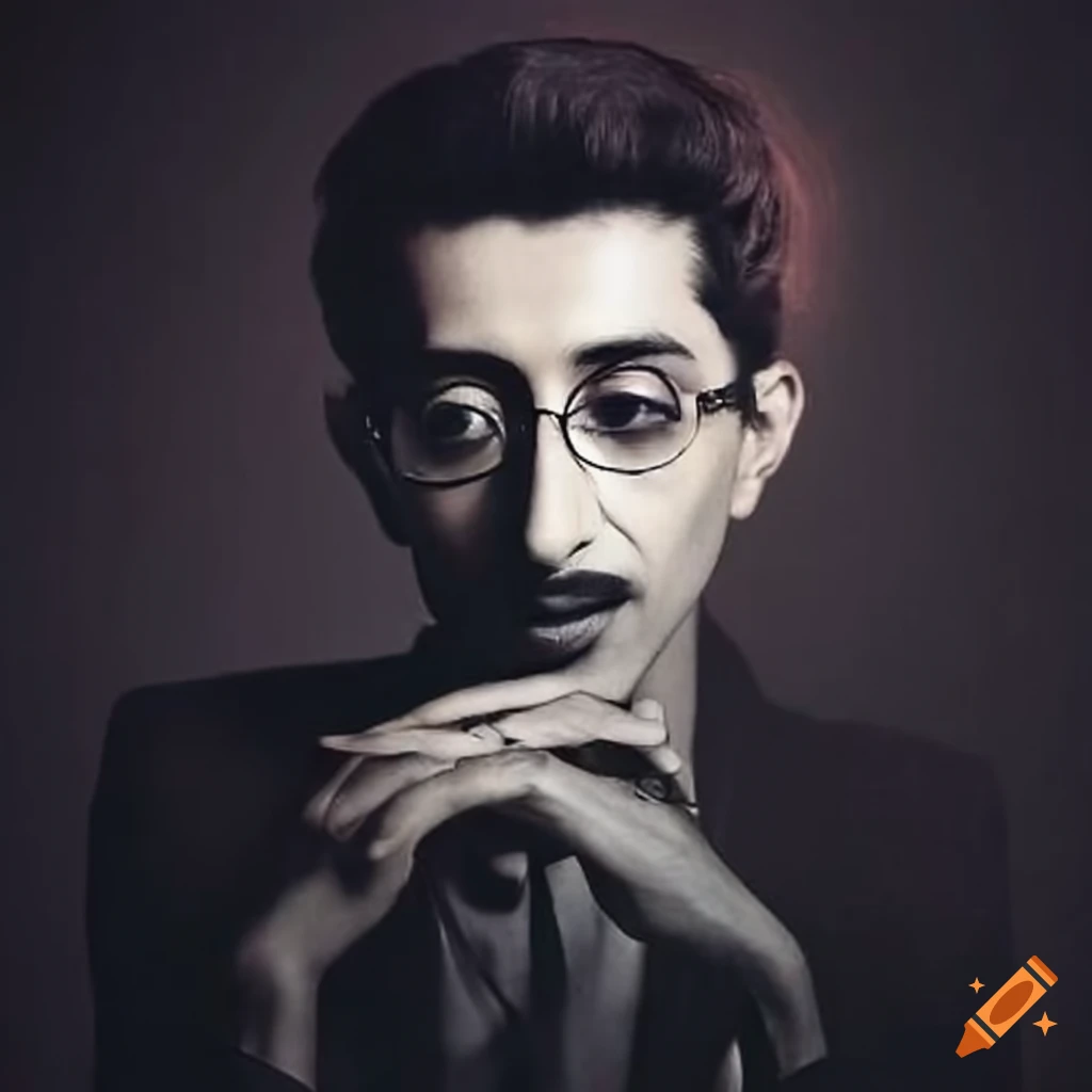 Sadegh hedayat on Craiyon