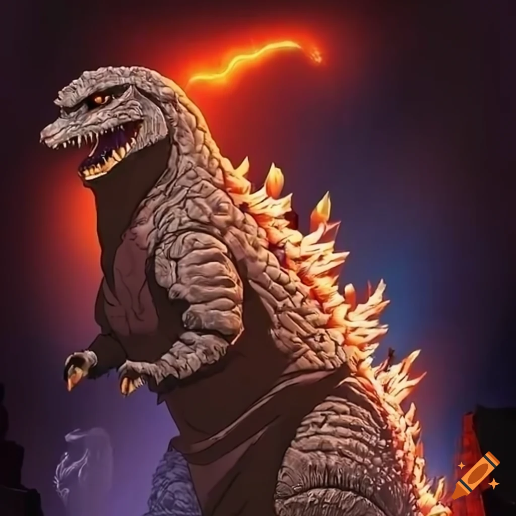 Four-dimensional expression of godzilla on Craiyon