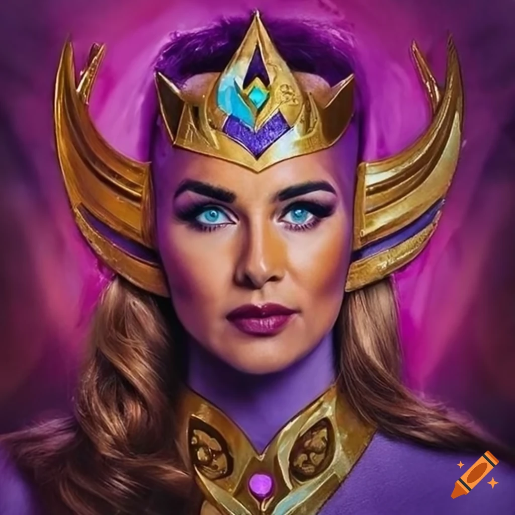 Detailed 8k photo-realistic portrait of She-Ra, queen of the princesses ...