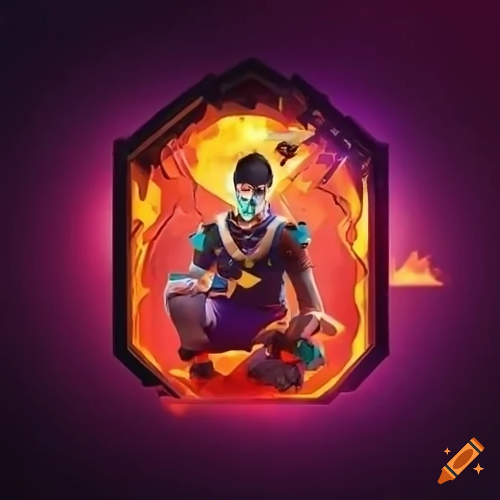 Logo for competitive Free Fire team named Very on Craiyon