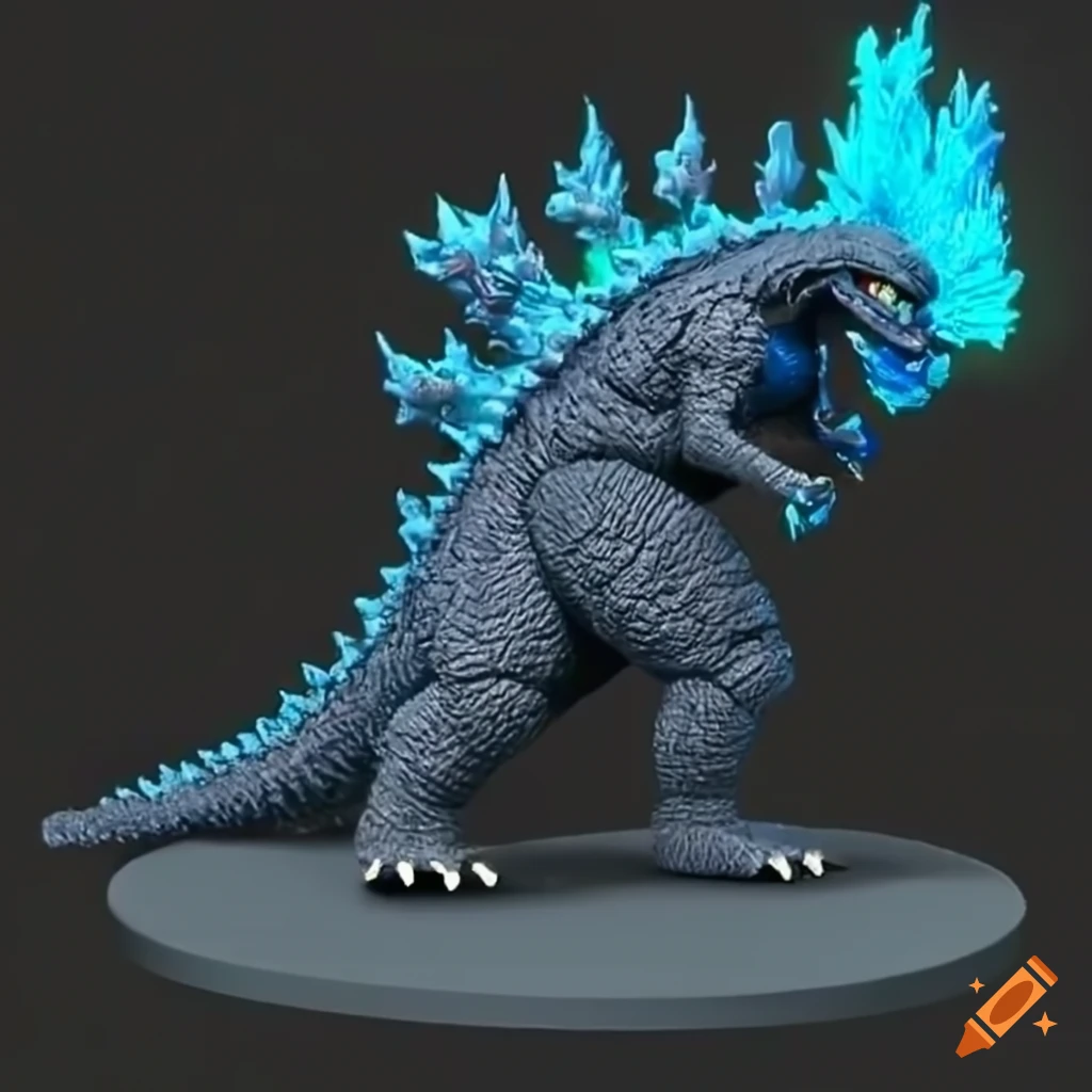 Fourth dimensional godzilla on Craiyon