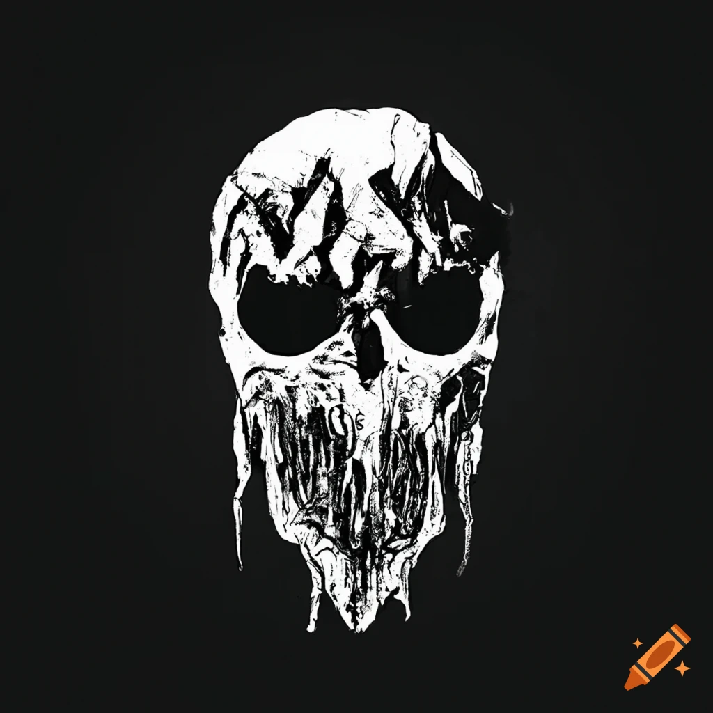 Deathcore with quotes logo on Craiyon