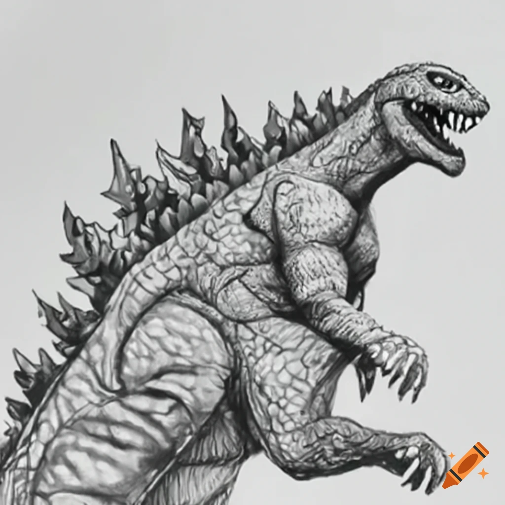 Four-dimensional expression of godzilla on Craiyon