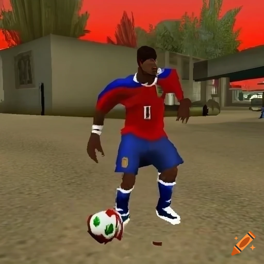 Gta san andreas world cup mod on Craiyon