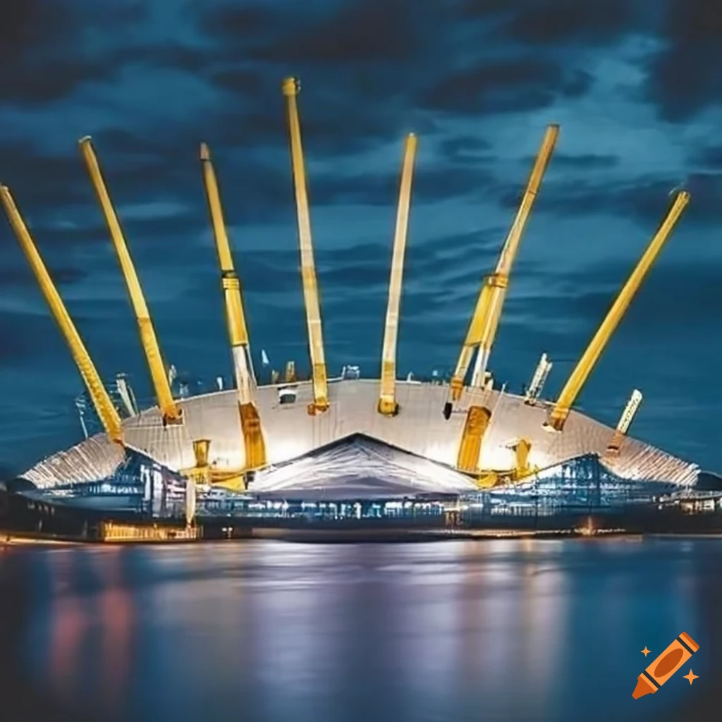 O2 arena london on Craiyon