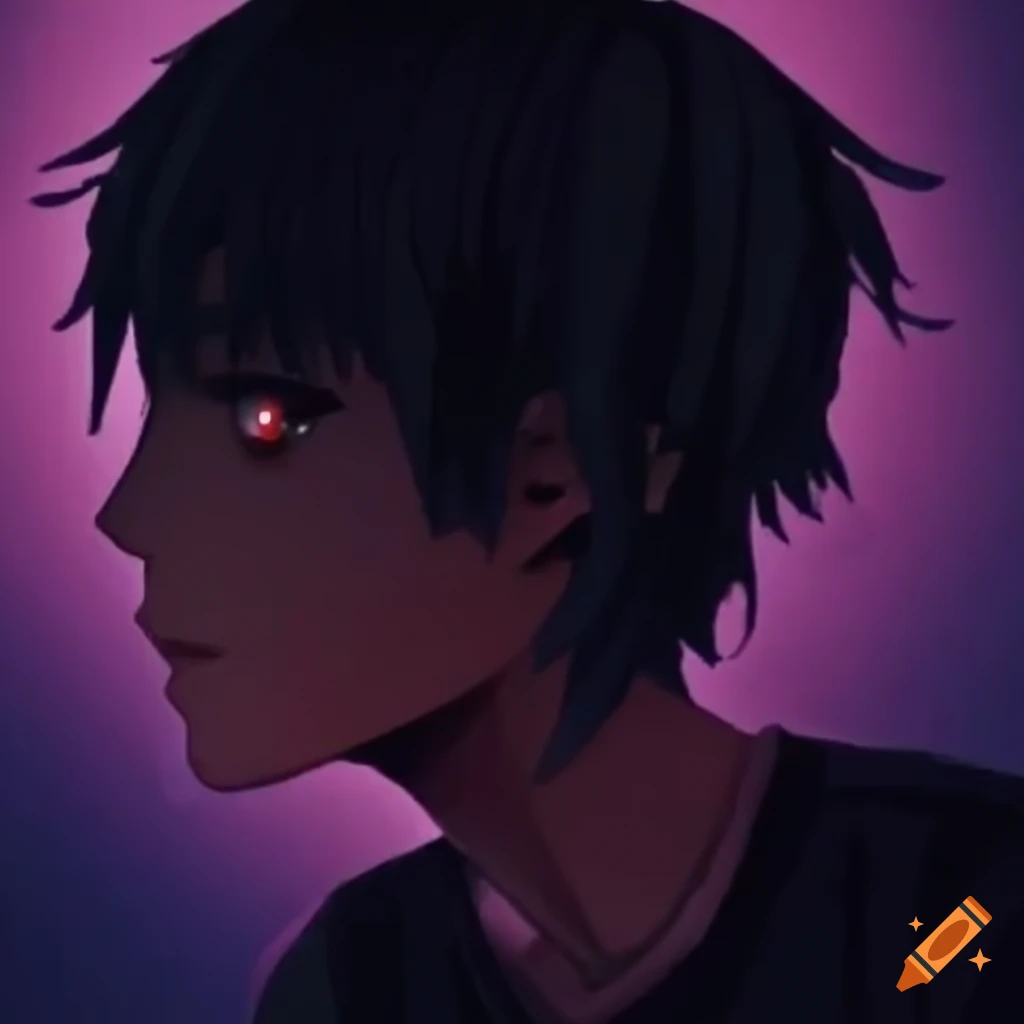 Animated minecraft guy looking away on Craiyon