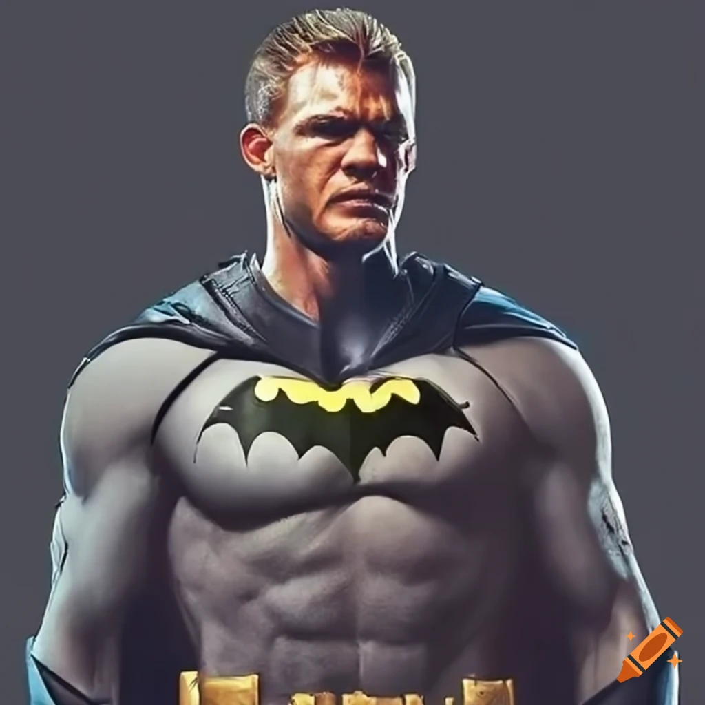 Alan ritchson as batman on Craiyon