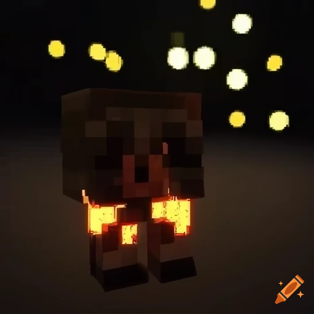 Minecraft new ancient mob concept on Craiyon