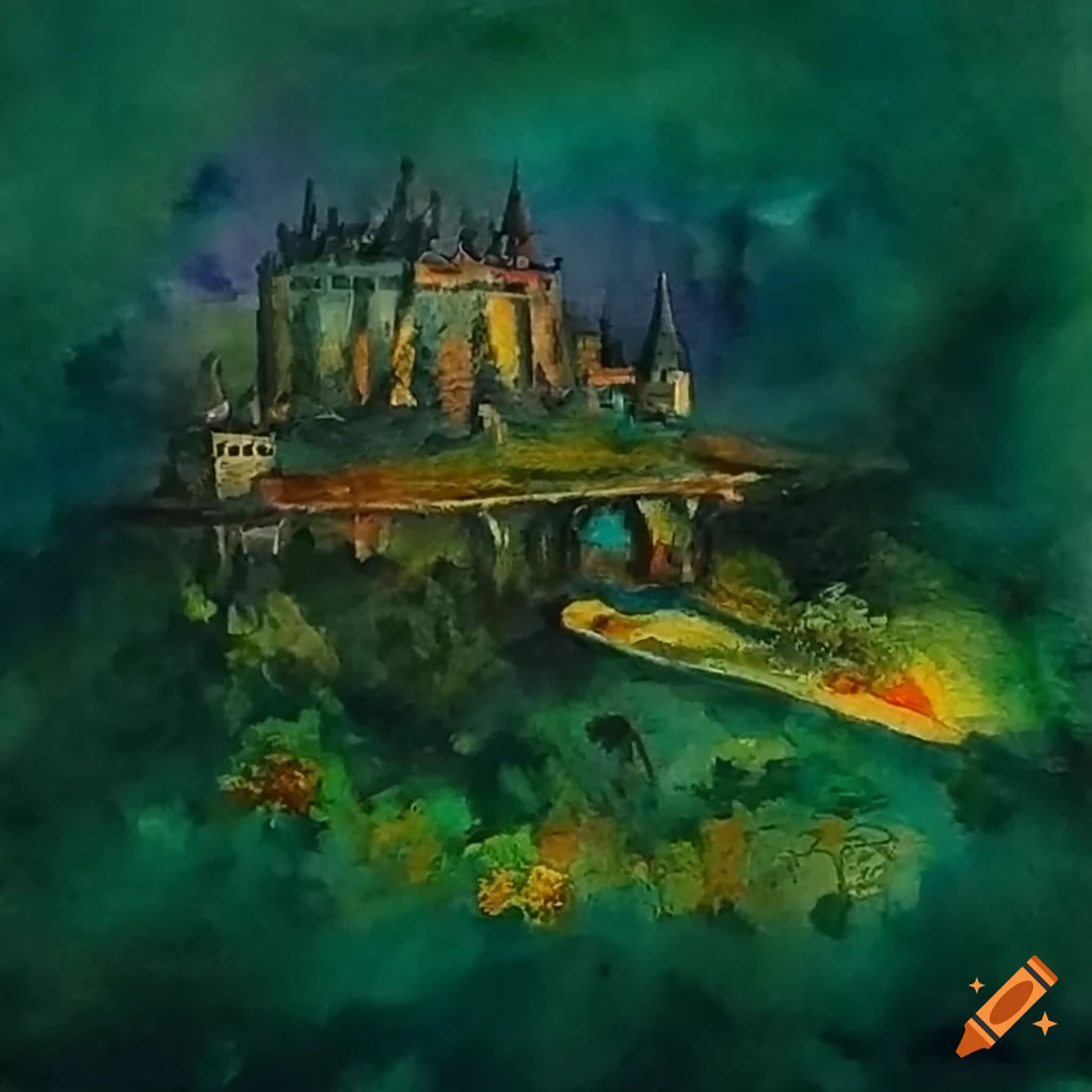 Halem caethon in the world of biofexry castle and the amis landscape on ...