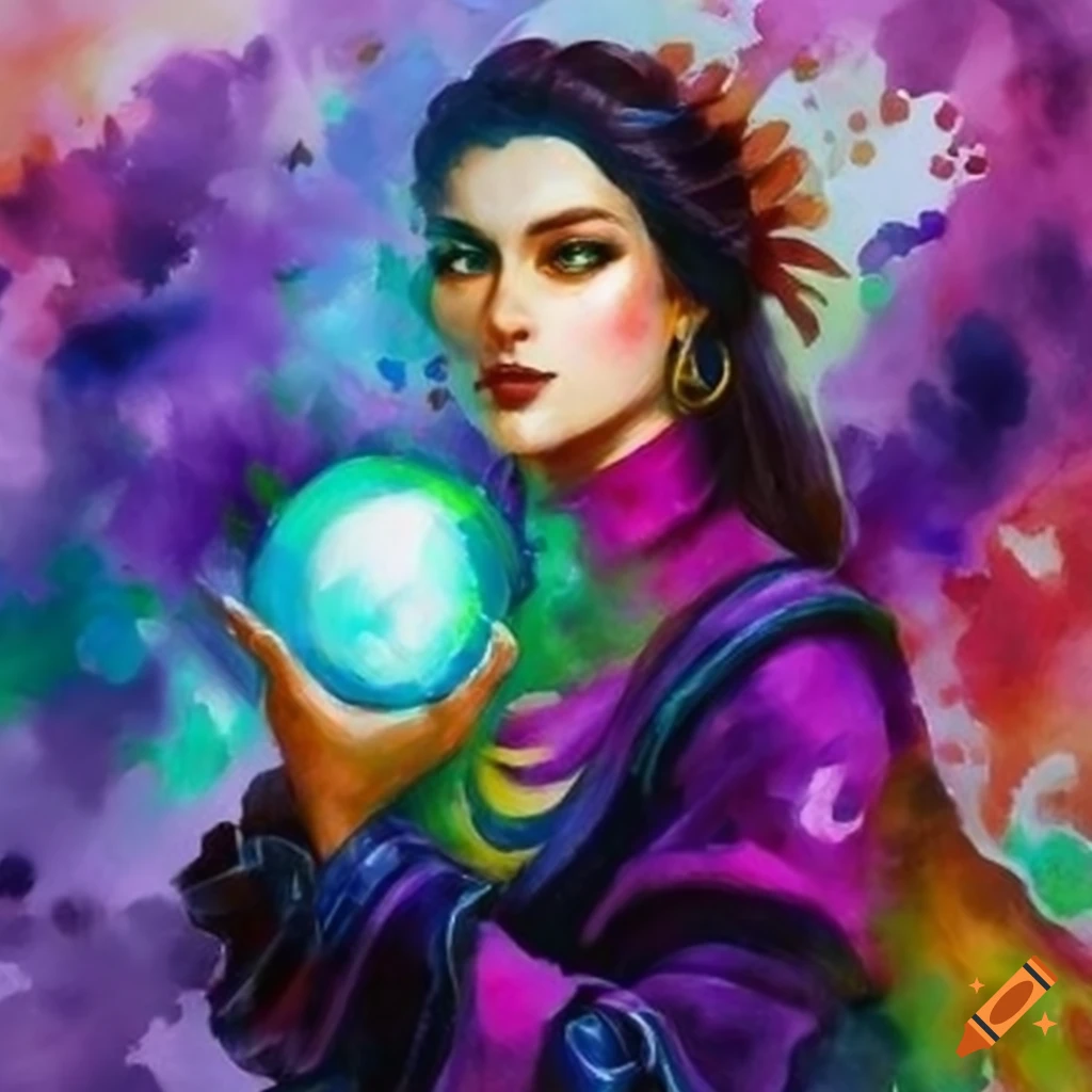 Luscious lady aguila, a sword-wielding martial artist sorcerer with a ...