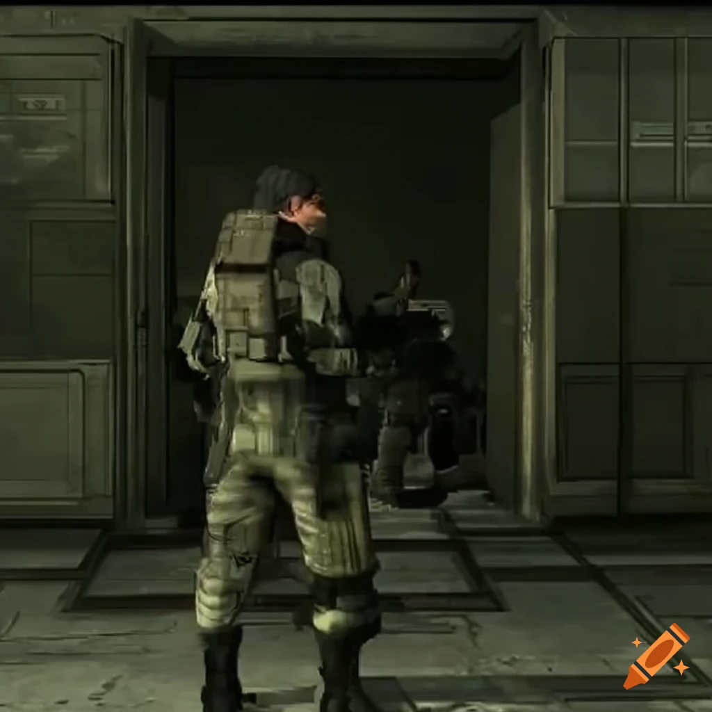 Metal gear codec screen on Craiyon