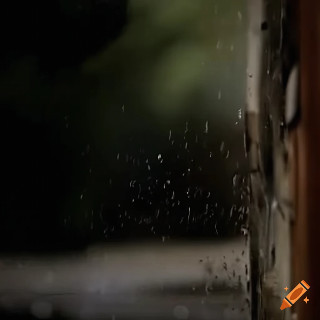 Rain-soaked on Craiyon