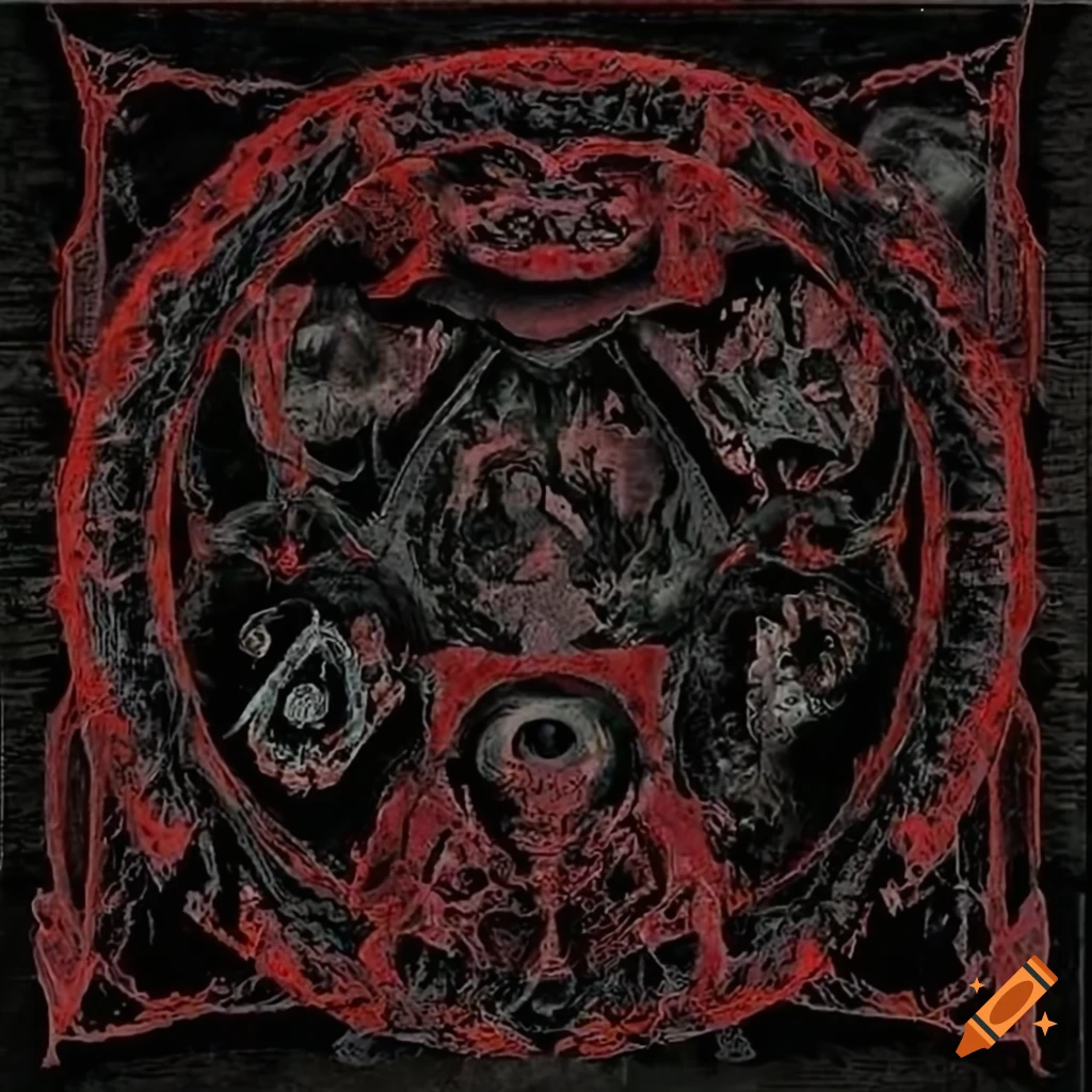 Abyssal eyes opening album cover by abyssal reverie with intense and ...