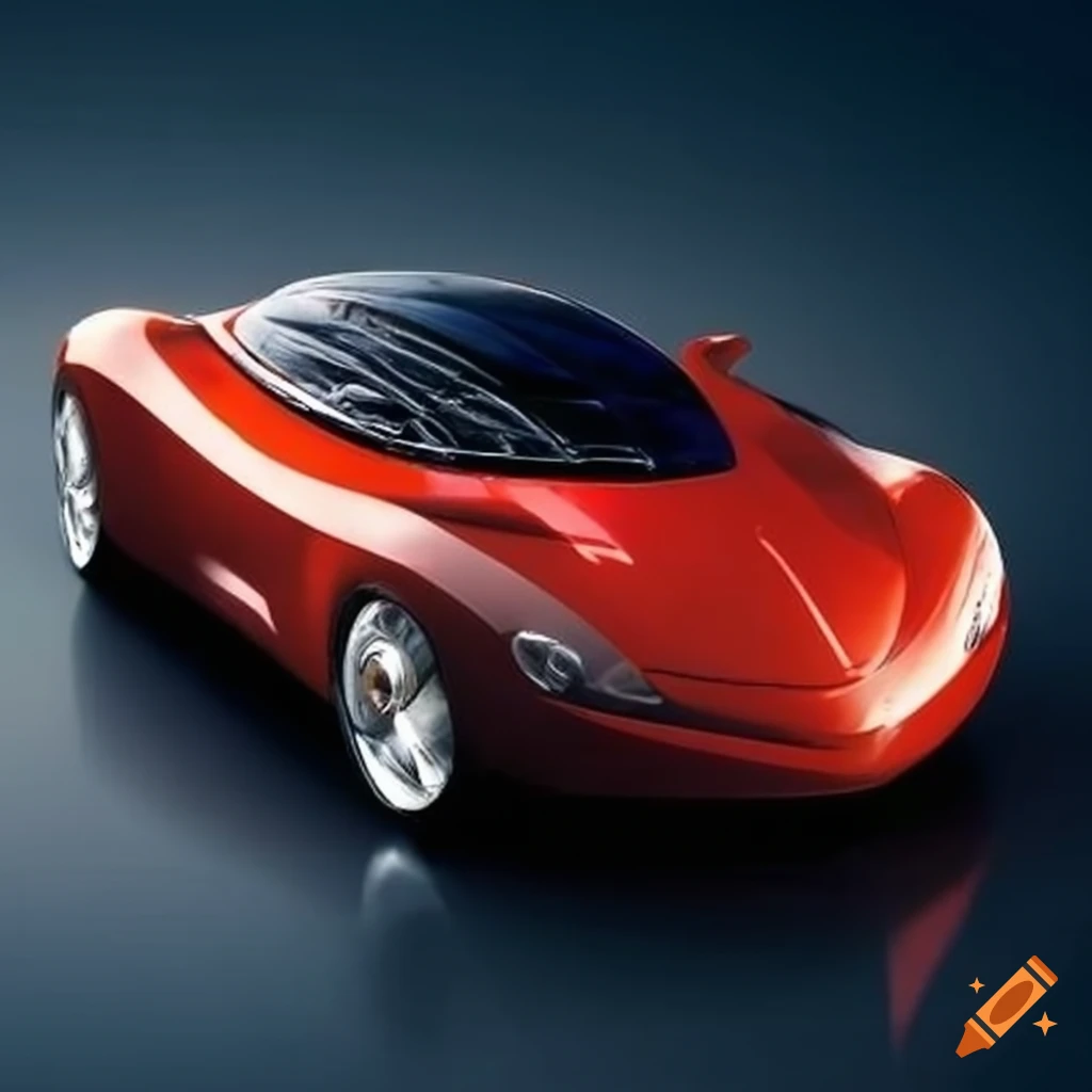 Plymouth concept car 2000 in high detail on Craiyon