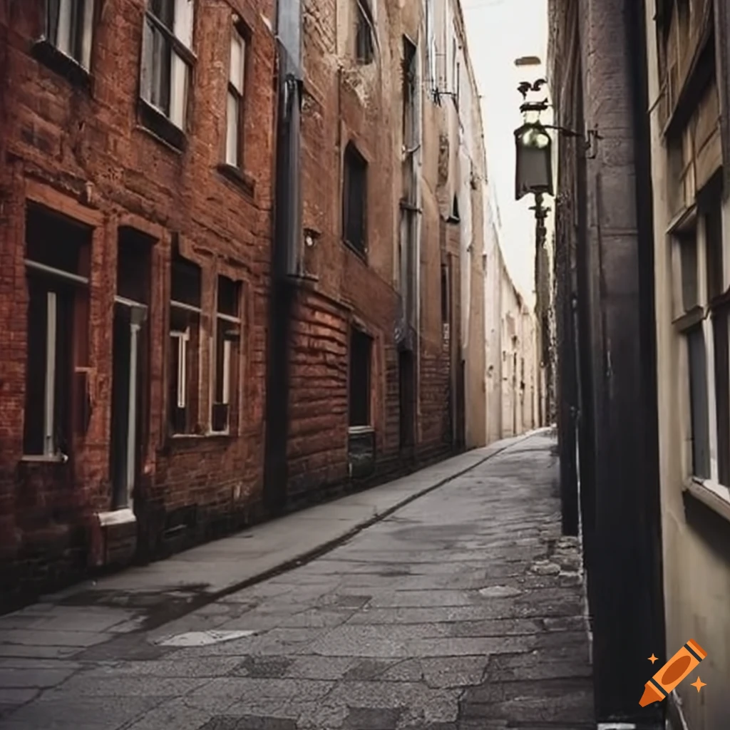 Alleyways on Craiyon